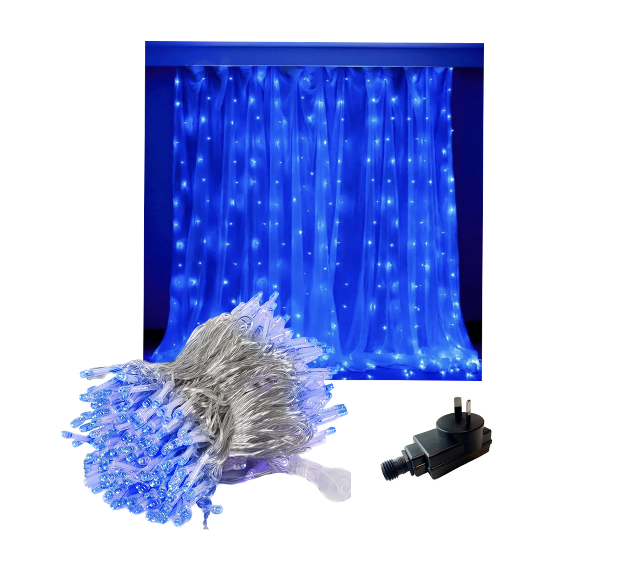Connectable Indoor Curtain Fairy Lights with Remote Control